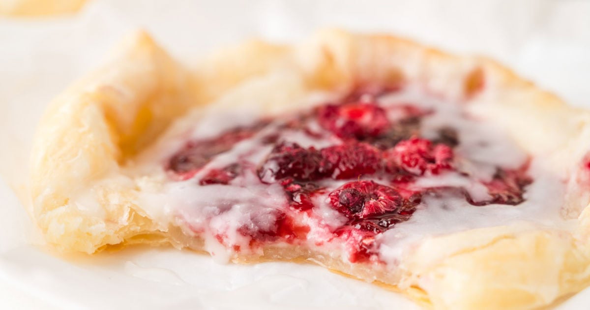 Easy Homemade Raspberry Danish Recipe - The Butter Cookie